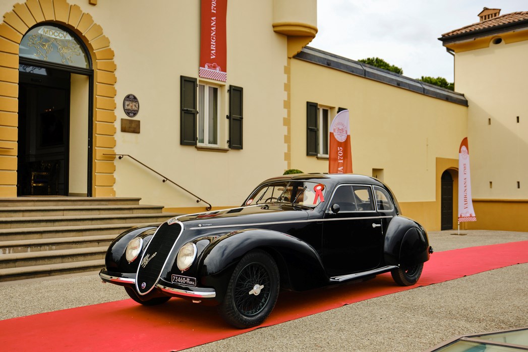 1939 Alfa Romeo 6C 2500 S awarded Best of Show at inaugural Concorso d ...