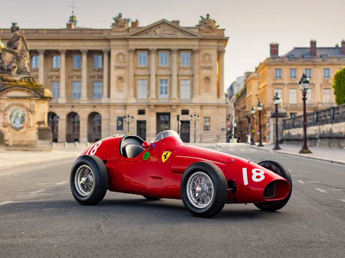 Iconic 1954 Ferrari 625 F1 for auction at RM Sotheby's | Classic Car Passion