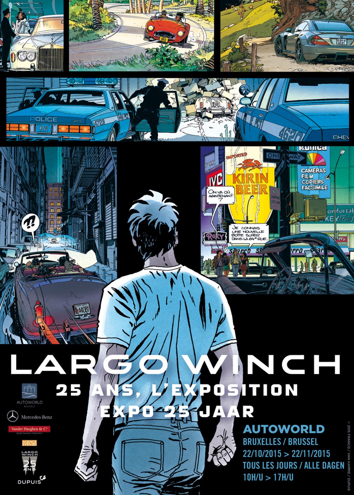 Autoworld & Vander Haeghen & Co: Largo Winch fête ses 25 ans en 2015