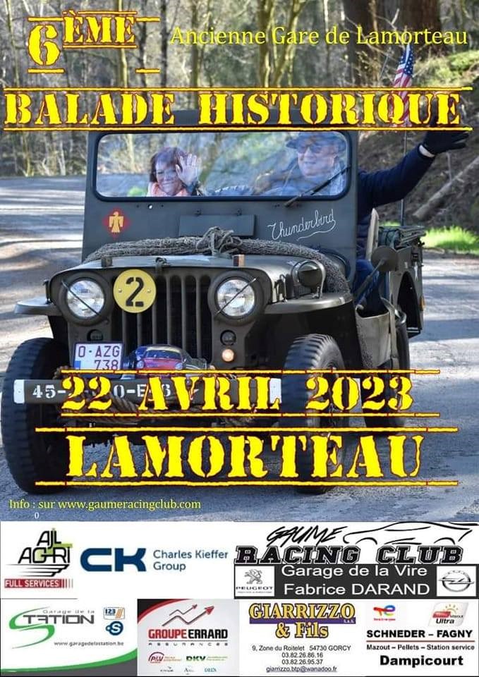 6ème Balade Historique | Classic Car Passion