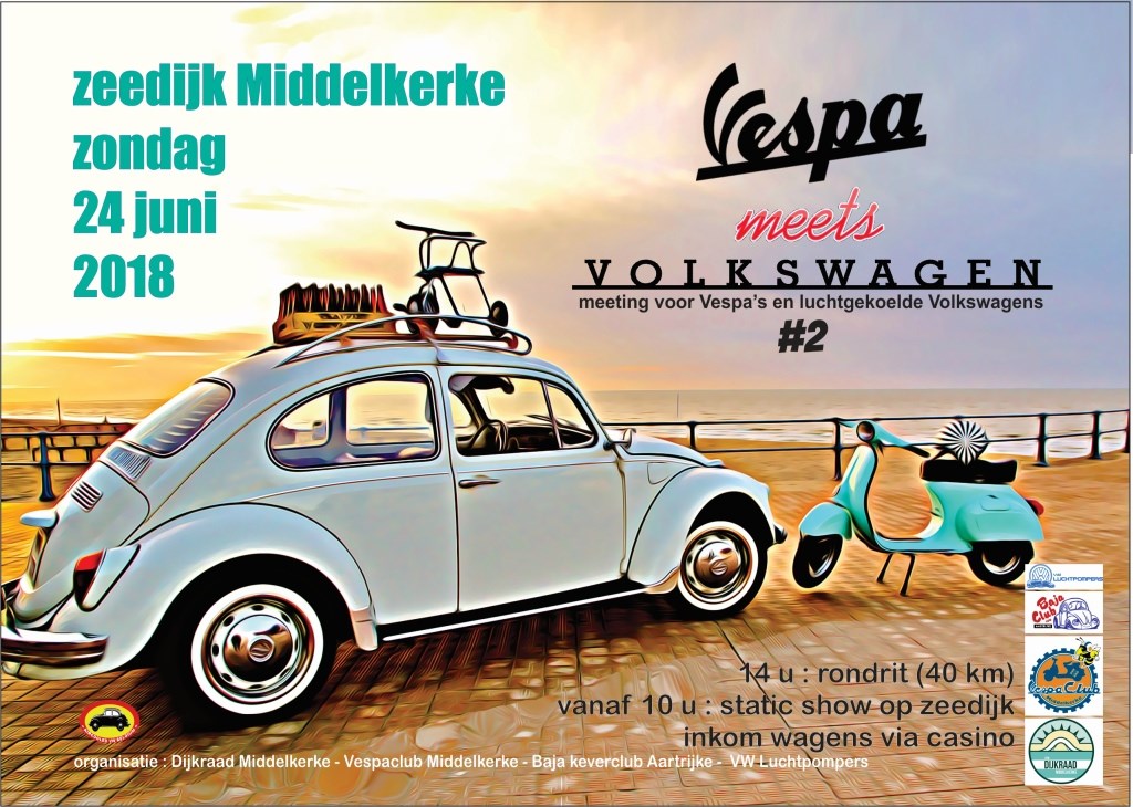 Vespa meets Volkswagen # 2 | Classic Car Passion