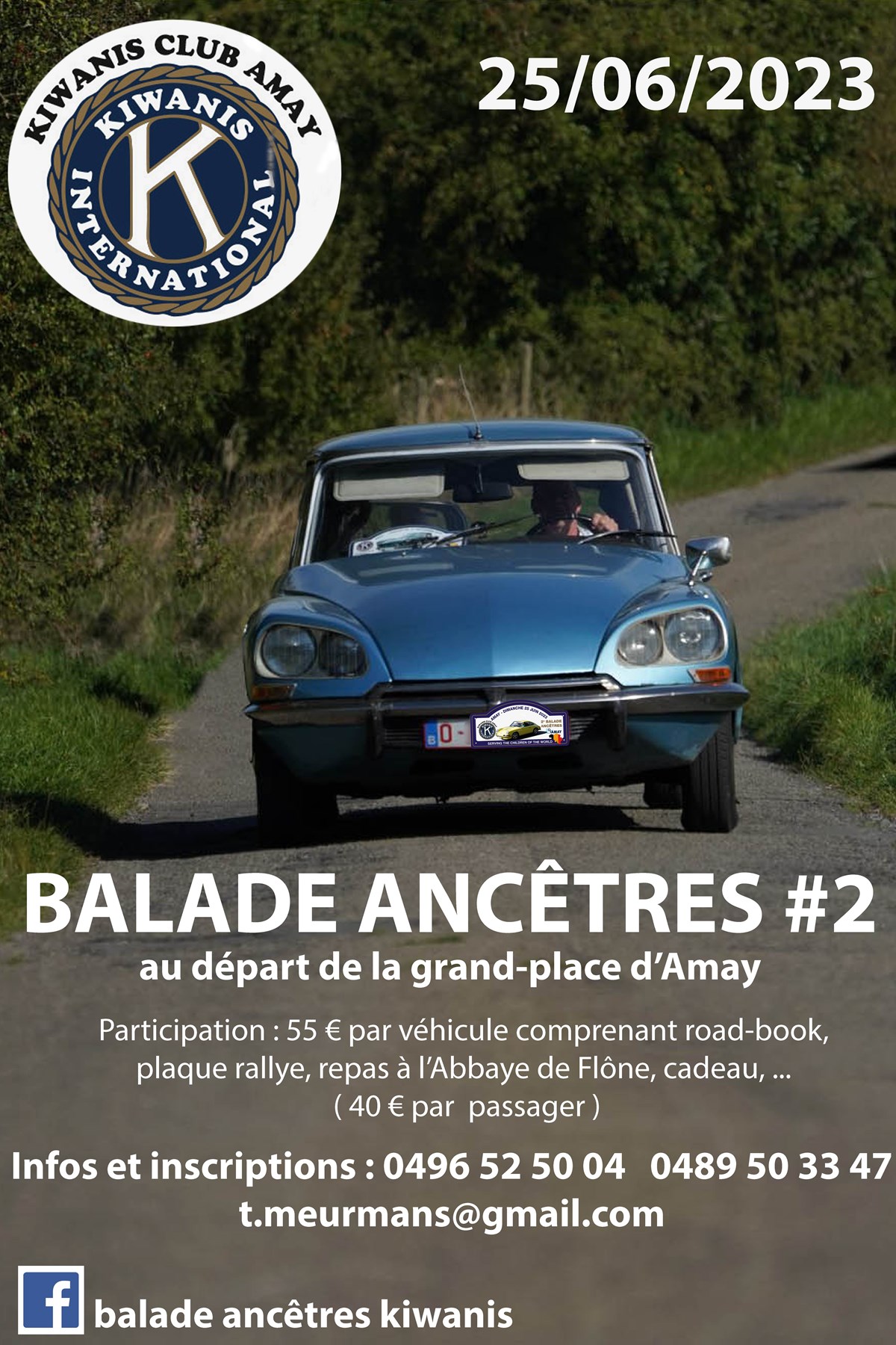 Balade ancêtres du Kiwanis Amay | Classic Car Passion