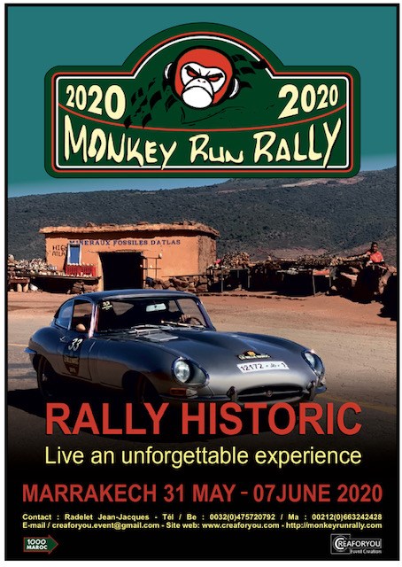MONKEY RUN RALLY CLASSIC MARRAKECH 2020 | Classic Car Passion