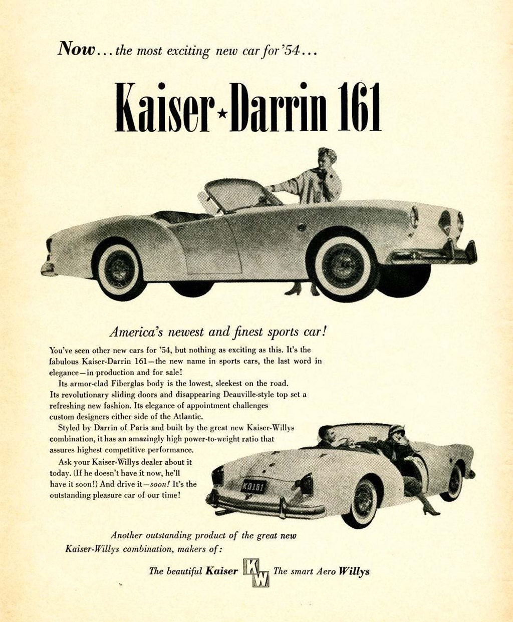 Kaiser Darrin, the vehicle that reinvented the car door | Classic Car ...