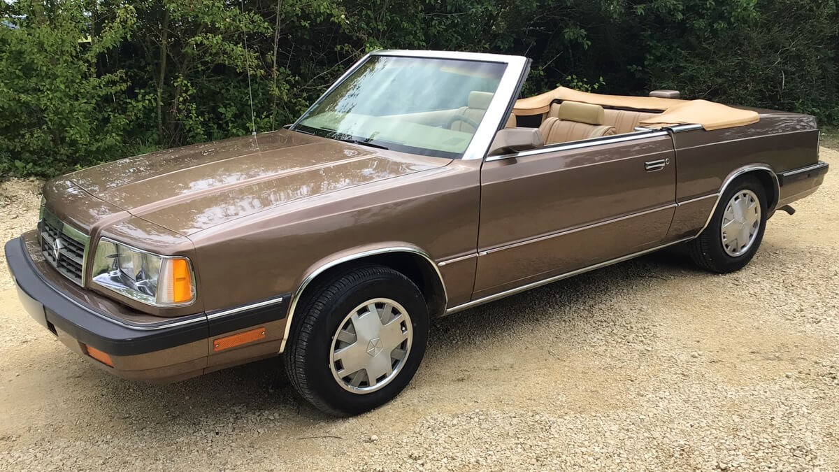 Dodge 600 Convertible • 1986 Dodge Other Models | Voitures à vendre ...