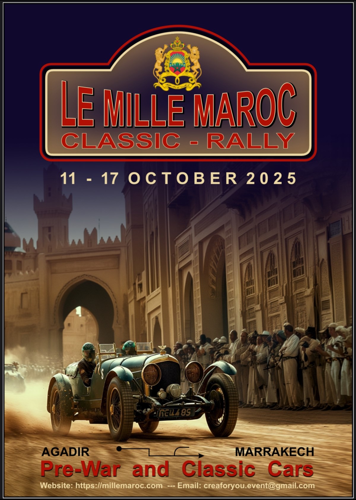 Mille Maroc Classic Rally 2025 | Classic Car Passion