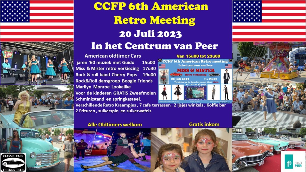CCFP 6th American Retro Meeting | Classic Car Passion
