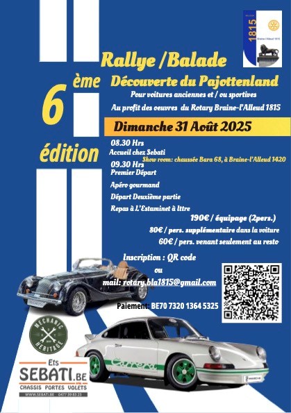 6è Rallye - Balade Découverte du Pajottenland | Classic Car Passion