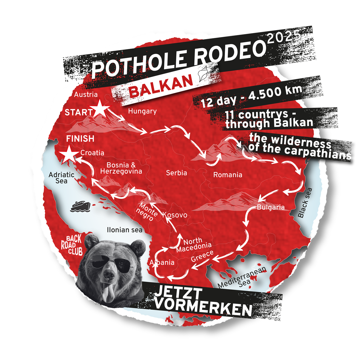 Pothole Rodeo Balkan 2025 | Classic Car Passion