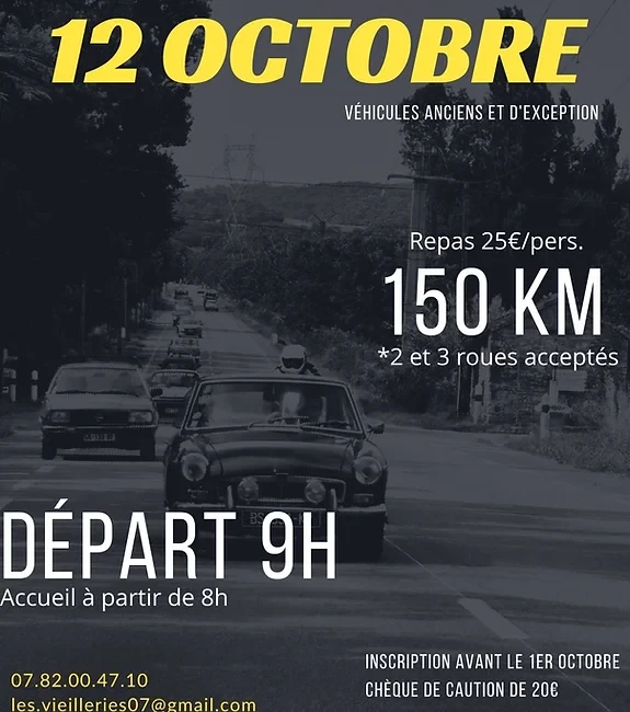 Balade véhicules anciens | Classic Car Passion