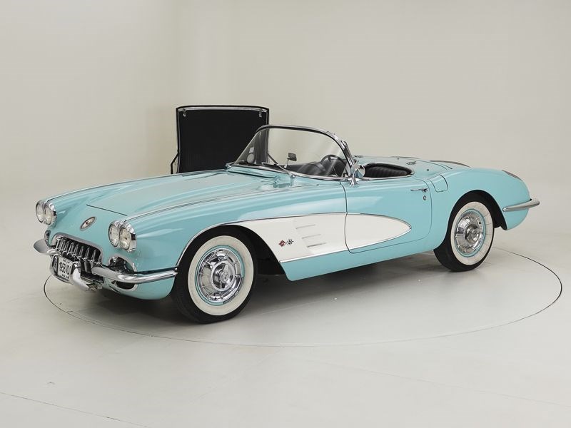 Corvette C1 '58 CH5335 Chevrolet Corvette [Pre-1982] | Voitures à louer ...